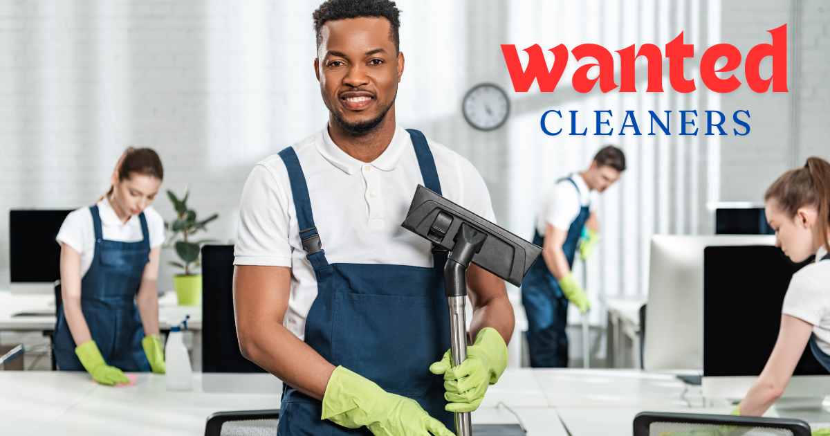 Office Cleaning Jobs Available - Excellent Salary 2024